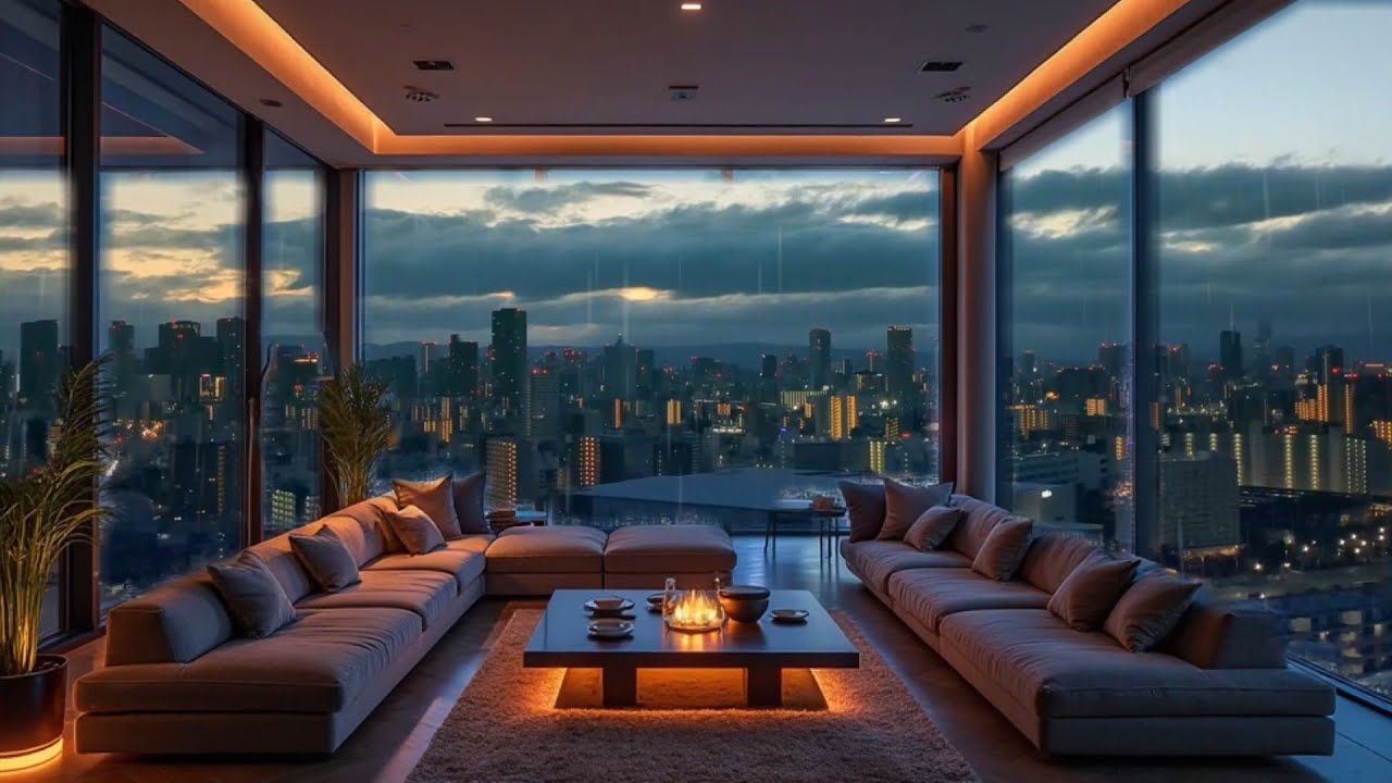 [1 hour] Spending time on the room of a cyber futuristic city on a ...