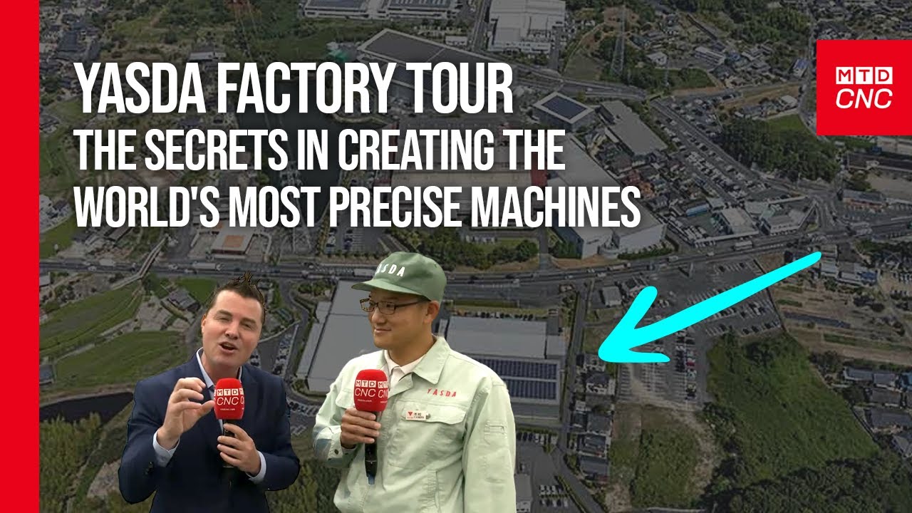 MTDCNC tour the YASDA facility in Japan - YouTube