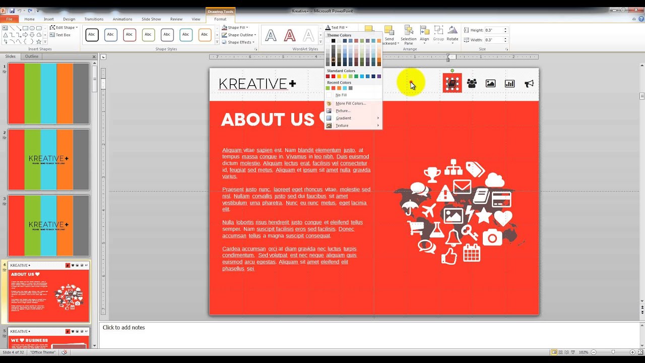 Change Icon In PowerPoint YouTube Change Icon In PowerPoint YouTube