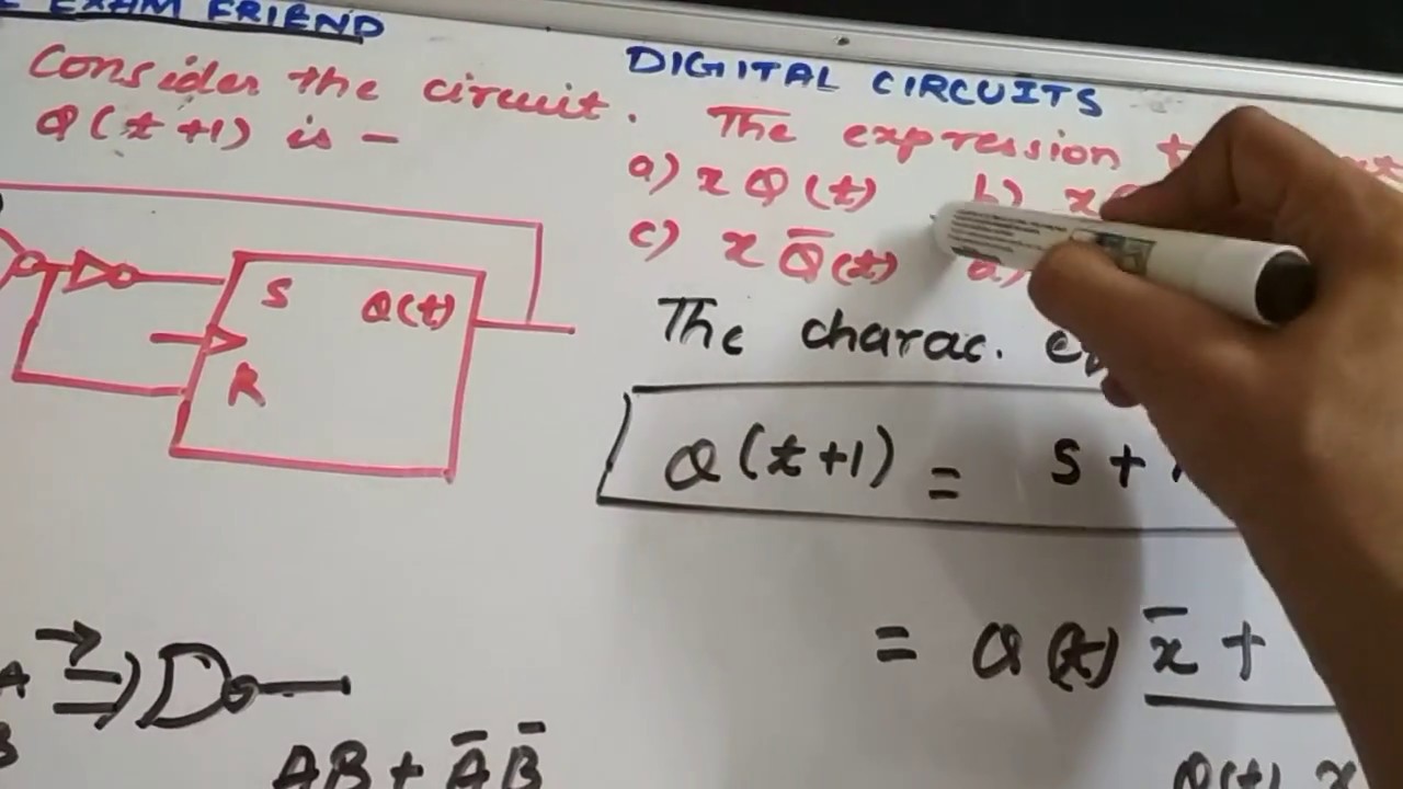 Previous IES question on SR flip flop - YouTube