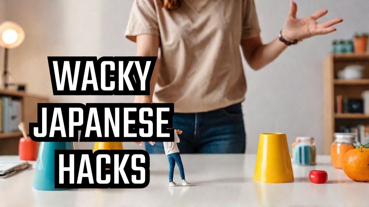 5 Wacky Japanese Hacks to Obliterate Laziness! - YouTube