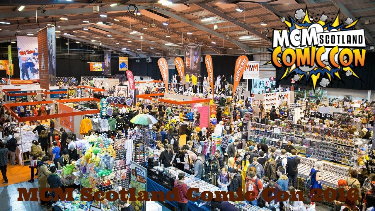 MCM Scotland Comic Con Displays + Guests 2016!(Sunday) - YouTube