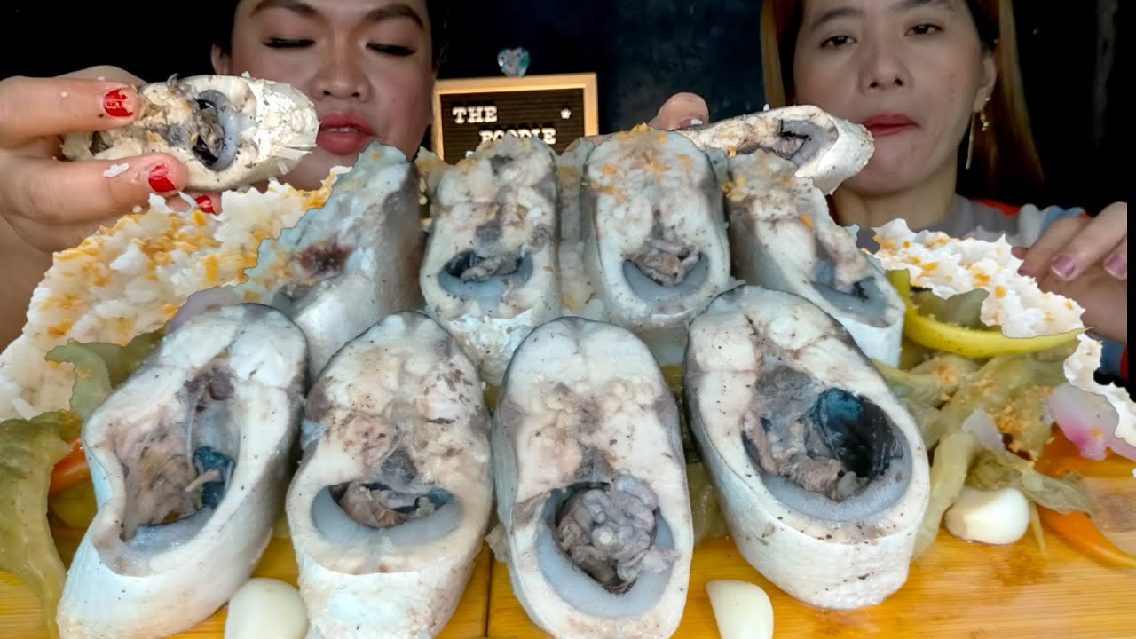 PAKSIW NA FATTY BANGUS BELLY x GARLIC RICE MUKBANG | MUKBANG ...