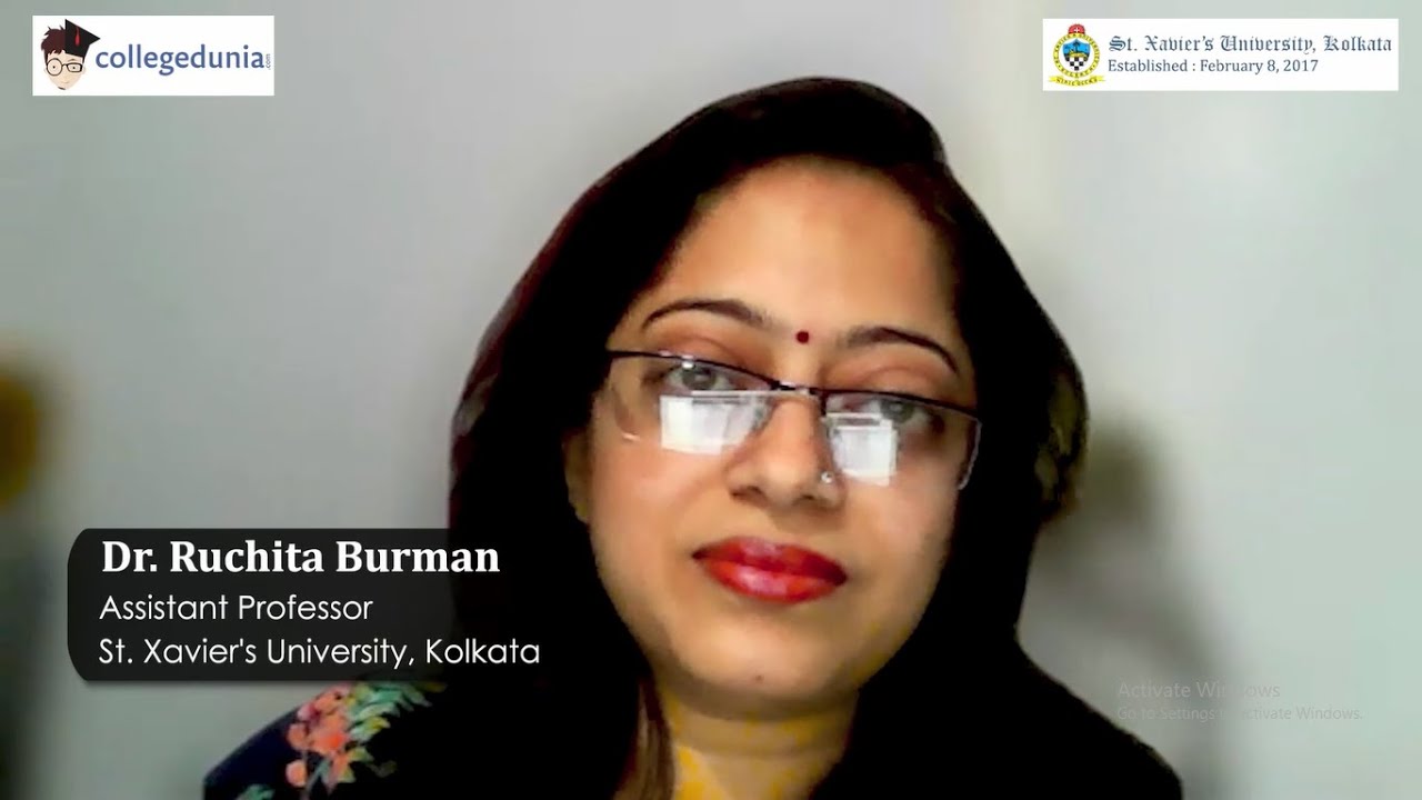 Dr. Ruchita Burman | Assistant Professor | St. Xavier's University ...