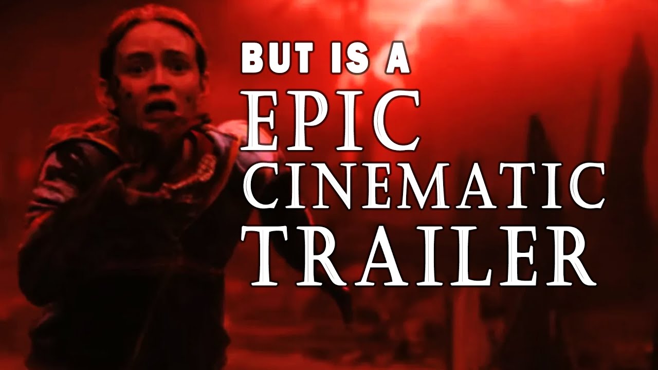 Max running Scene but... IS A CINEMATIC TRAILER (from Stranger Things ...