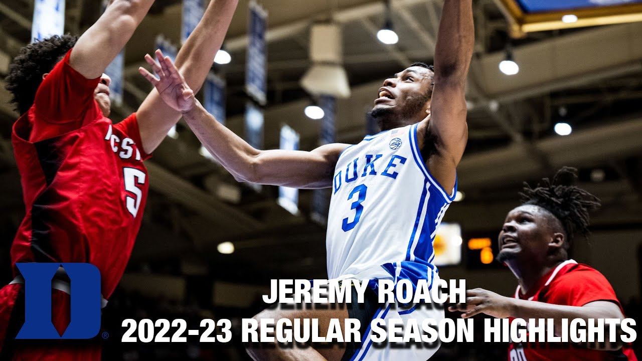 Jeremy Roach 2022-23 Regular Season Highlights | Duke Guard - YouTube