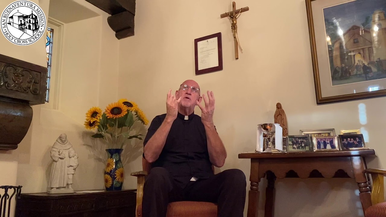 Father Tom Reflection on the Holy Eucharist for Holy Cross School - YouTube