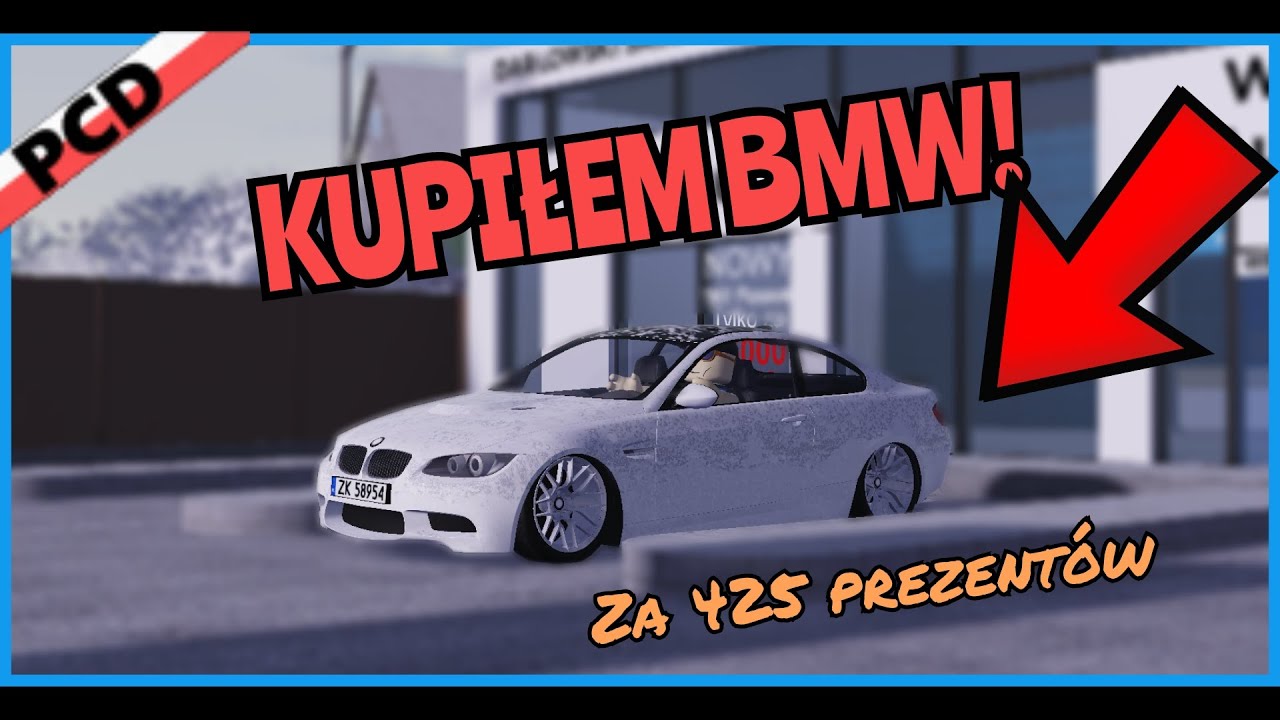 KUPIŁEM BMW Z EVENTU! + WYŚCIGI ULICZNE! - Roblox PCD - YouTube