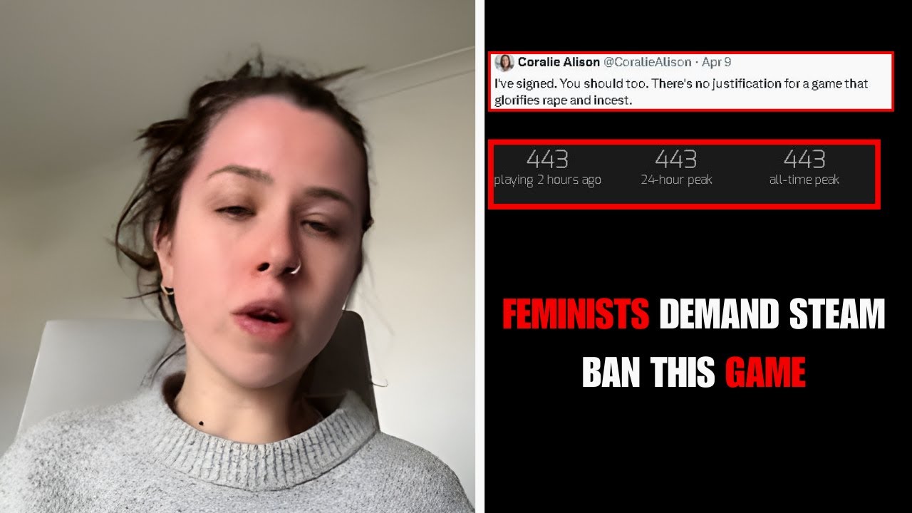 Feminist groups demand this game be banned from Steam - YouTube