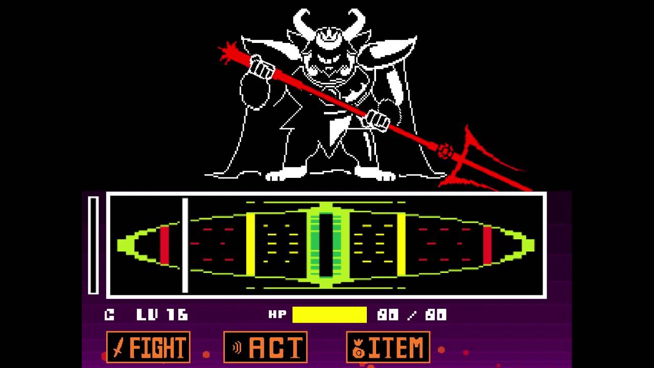 Perfect Damage Asgore [Undertale Spoilers Obviously] - YouTube