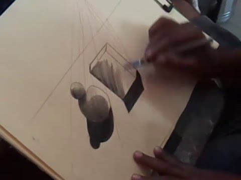 How to Light and Shadows in Drawing - YouTube