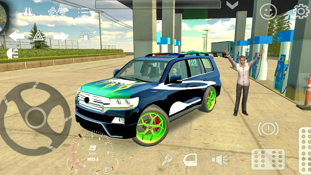 Car Parking Multiplayer - Driving Toyota Land Cruiser - Modified - Car ...