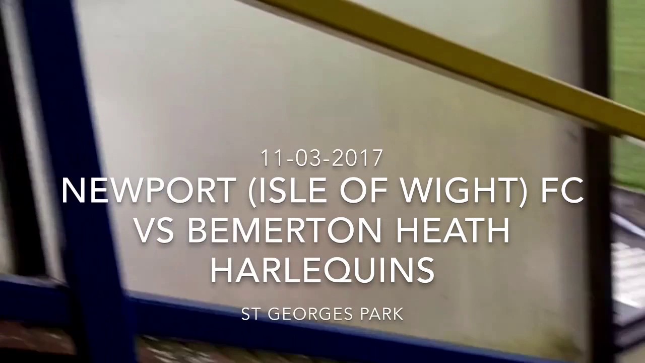 Newport Isle of Wight FC vs Bemerton Heath Harlequins, 2-0 at St George ...