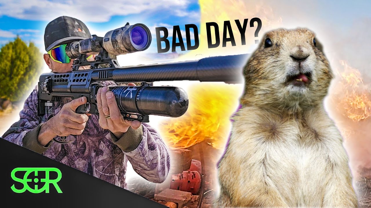 PRAIRIE DOG EXTINCTION!!! .357 RATTLER SMACKS & NONE SURVIVED! - YouTube