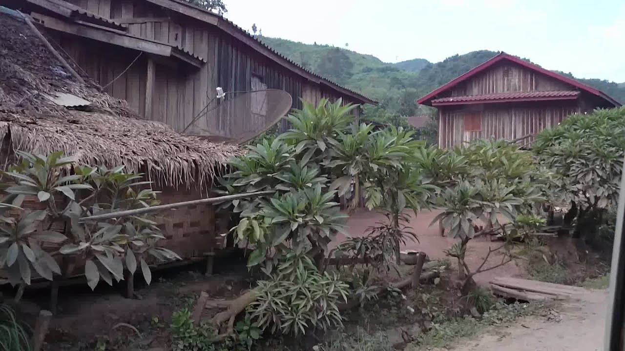 Countryside of Laos - YouTube