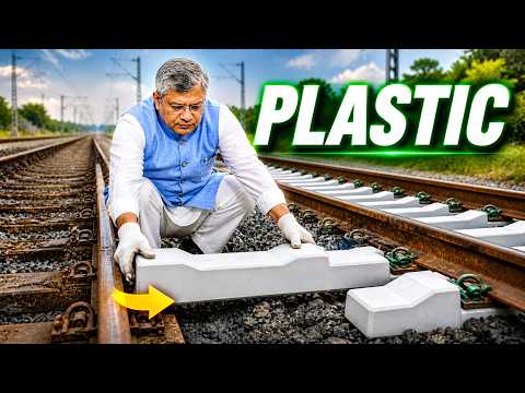 Plastic sleepers for Indian railway | a game changer project