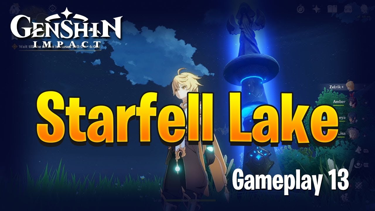 13 Genshin Impact - Starfell Lake - Gameplay 13 - YouTube