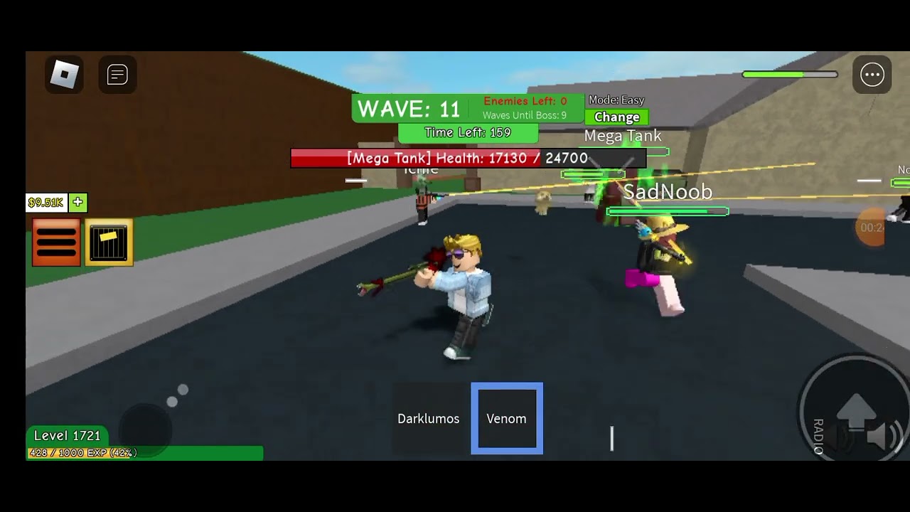 Roblox Zombie Attack Boss No. 1 Mega Tank - YouTube