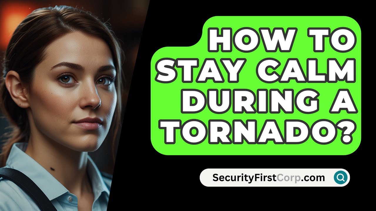 How To Stay Calm During A Tornado? - SecurityFirstCorp.com - YouTube
