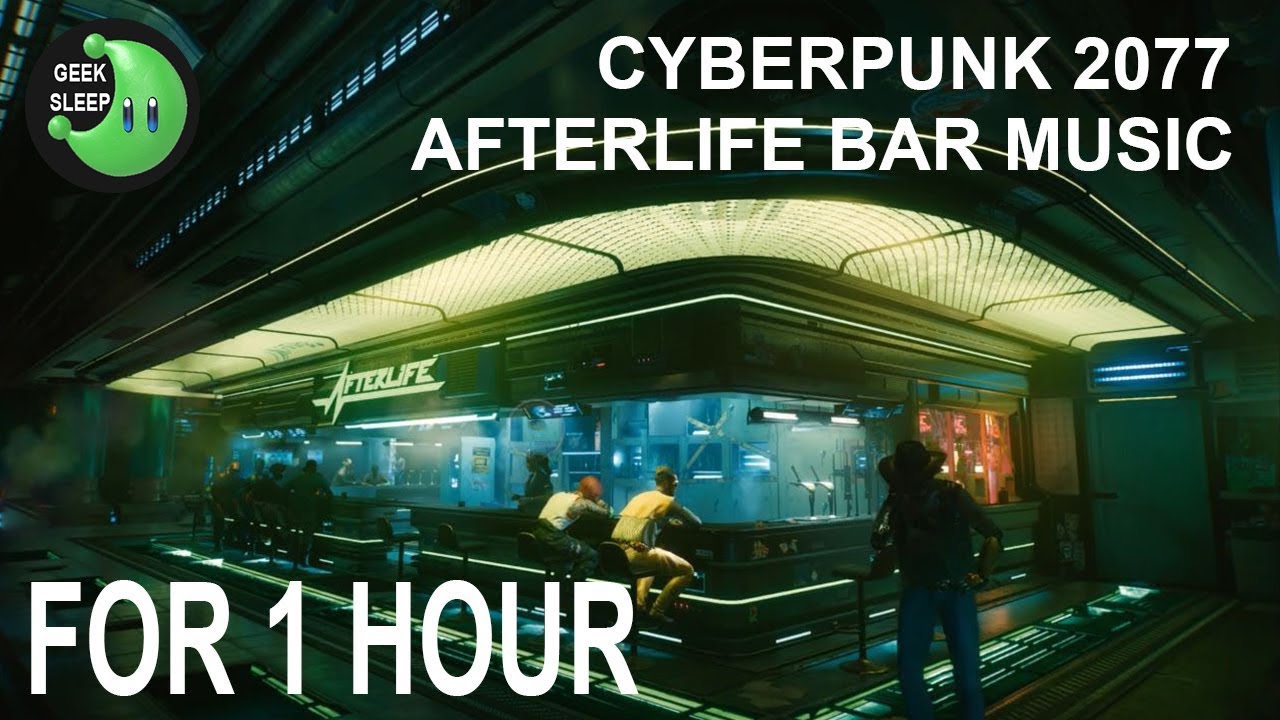Cyberpunk 2077 - Afterlife Bar Music FOR 1 HOUR - YouTube