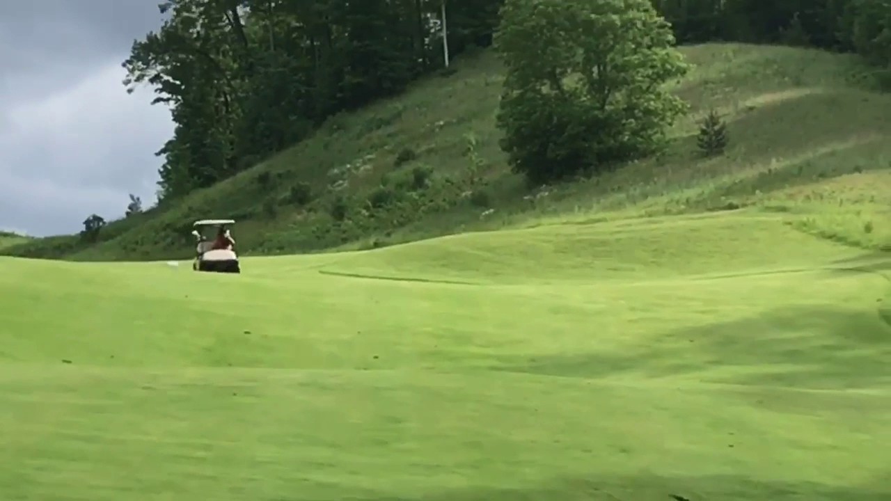 Golf Cart Jump - YouTube