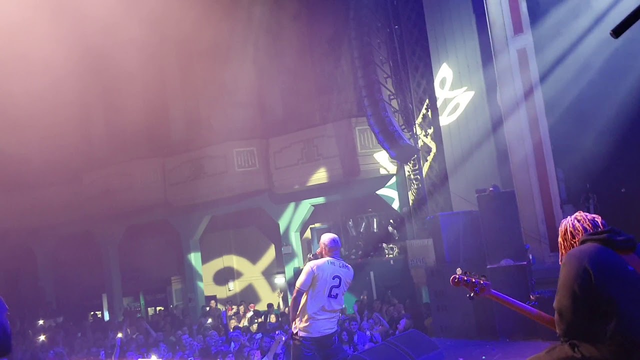 The Game Born 2 Rap Tour Glasgow - YouTube