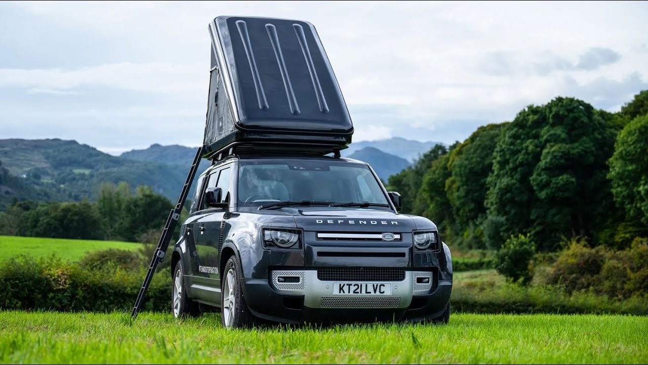 Land Rover New Defender Car Camping | Solo Camping | Car Camping - YouTube