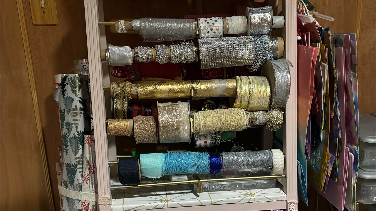 Ribbon Station! #diy #thrifted #organization #storagesolutions # ...