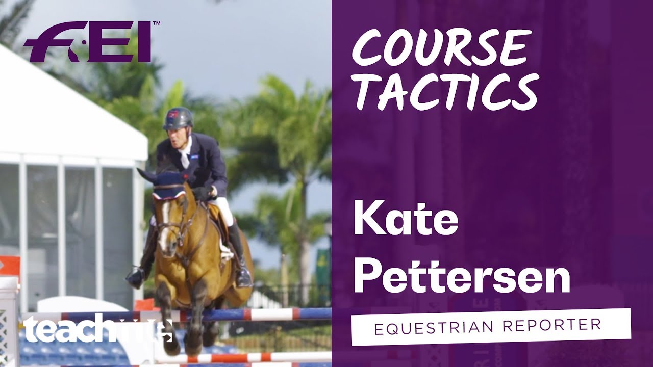How to find the best Jumping course tactics | FEI Teach Me - YouTube
