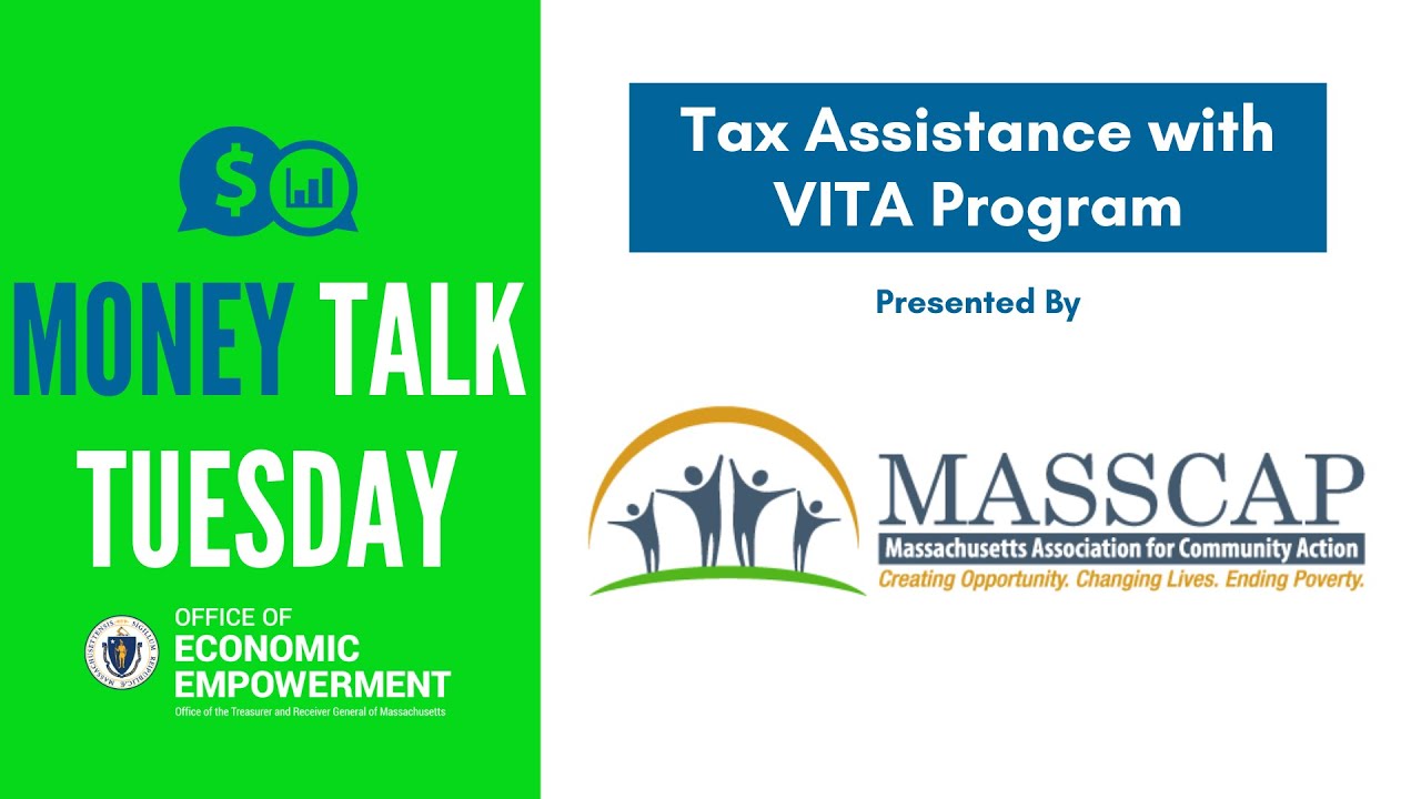 Tax Assistance with VITA Program | Money Talk Tuesday - YouTube