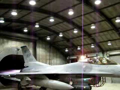 F-16 Run In The Hush House - YouTube