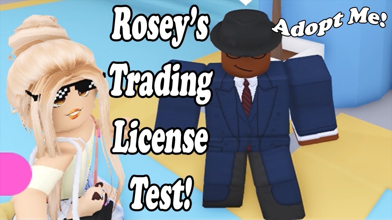 How to get YOUR TRADE LICENSE test | PETS | Adopt Me | Roblox | #roblox ...