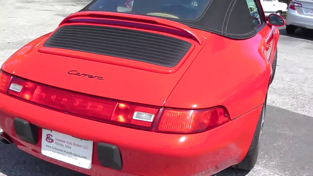 993 Porsche 911 C2 Cabriolet - YouTube