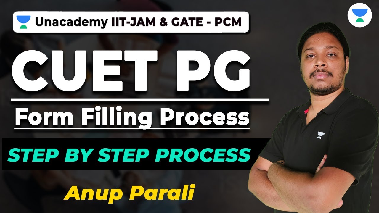 CUET PG Form Filling Process || Step by Step Process | Anup parali # ...