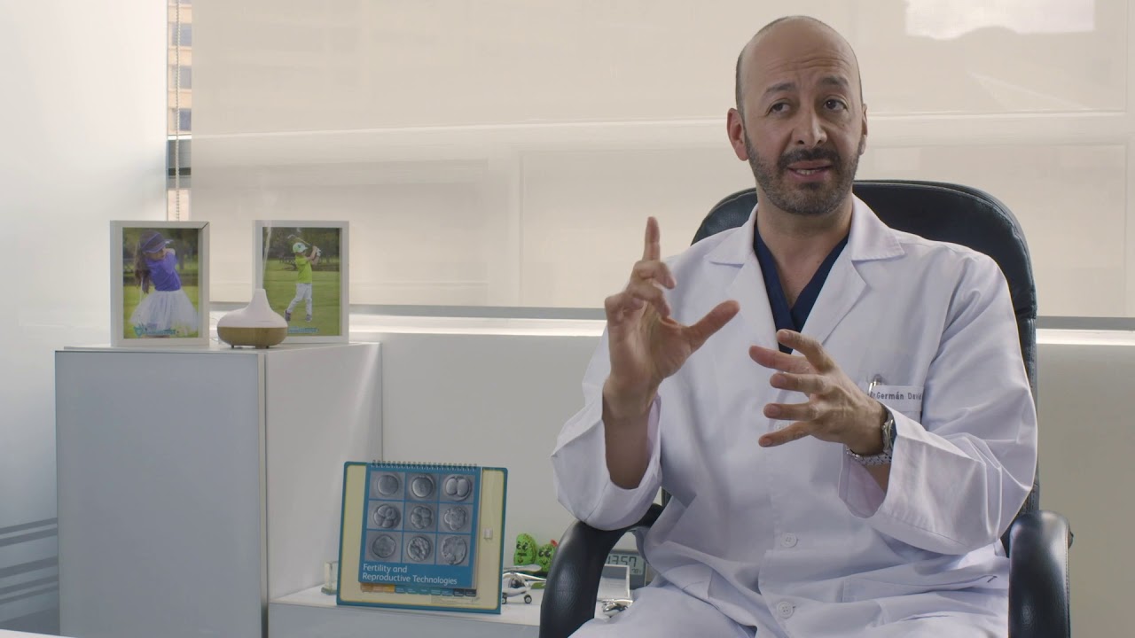 ¿Cómo se congelan los óvulos sin destruirlos? el doctor Germán Ospina ...