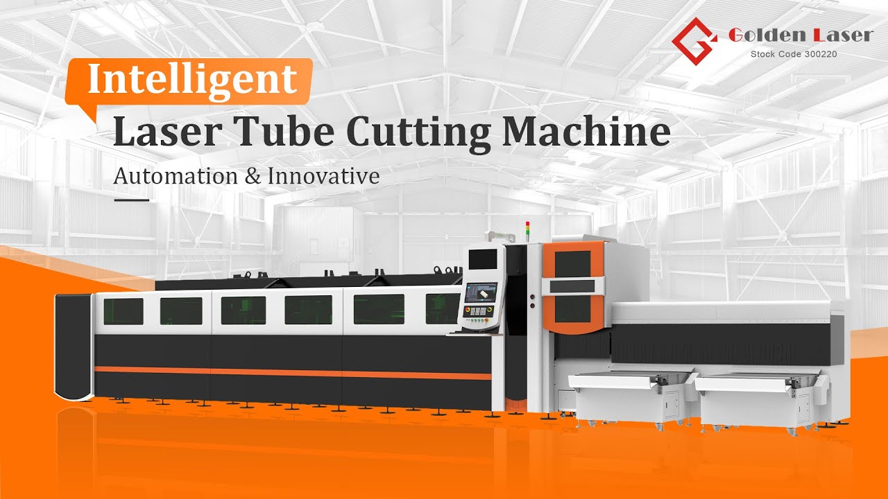Intelligent Laser Tube Cutting Machine P2060A | Golden Laser - YouTube