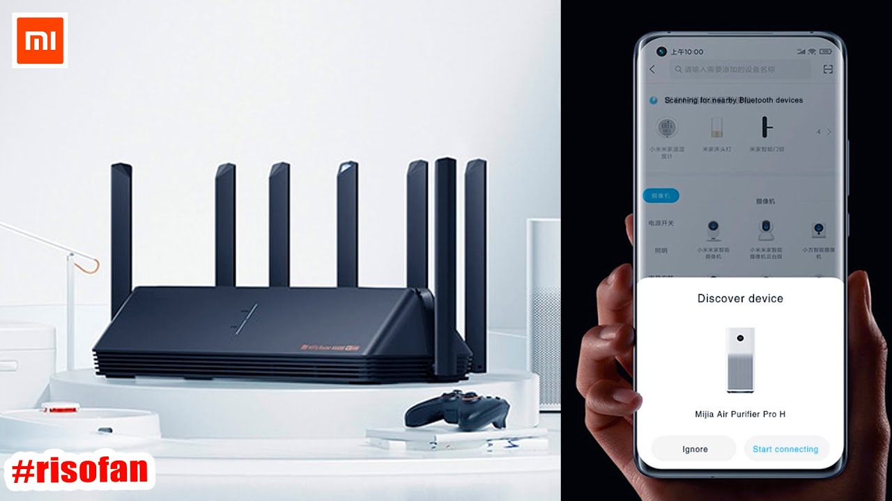 Xiaomi AX6000 AIoT Router 6000Mbs WiFi6 VPN 512MB Qualcomm CPU Mesh ...