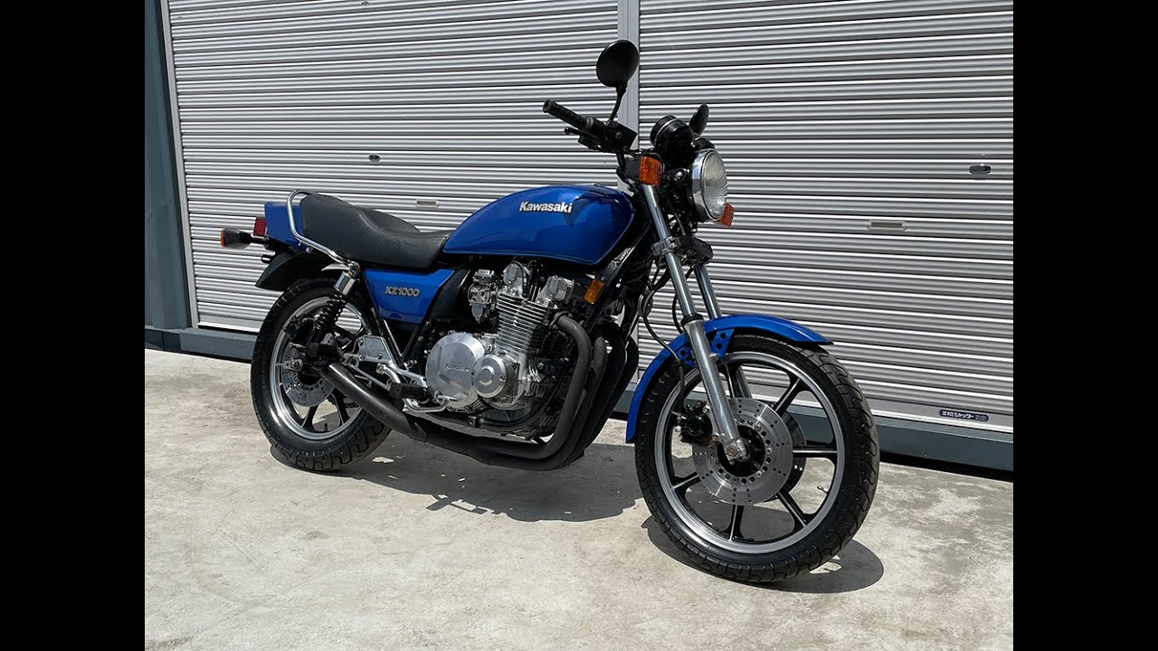 1981 Kawasaki KZ1000 J1 - YouTube