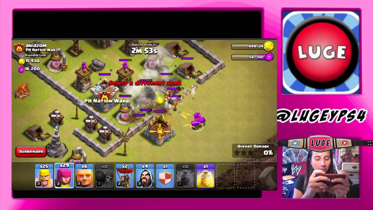 Clash Of Clans - Battle DAY - YouTube