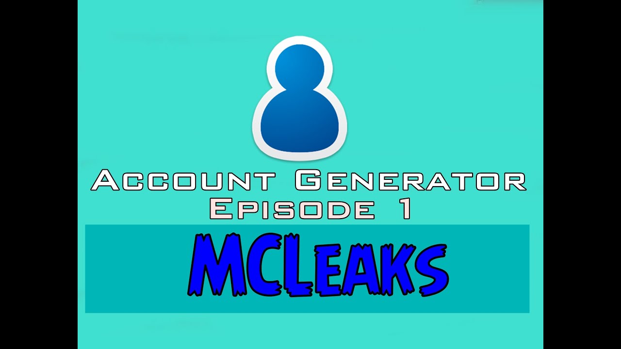 Account Generator // Episode 1 // MCLeaks // Price: FREE // - YouTube