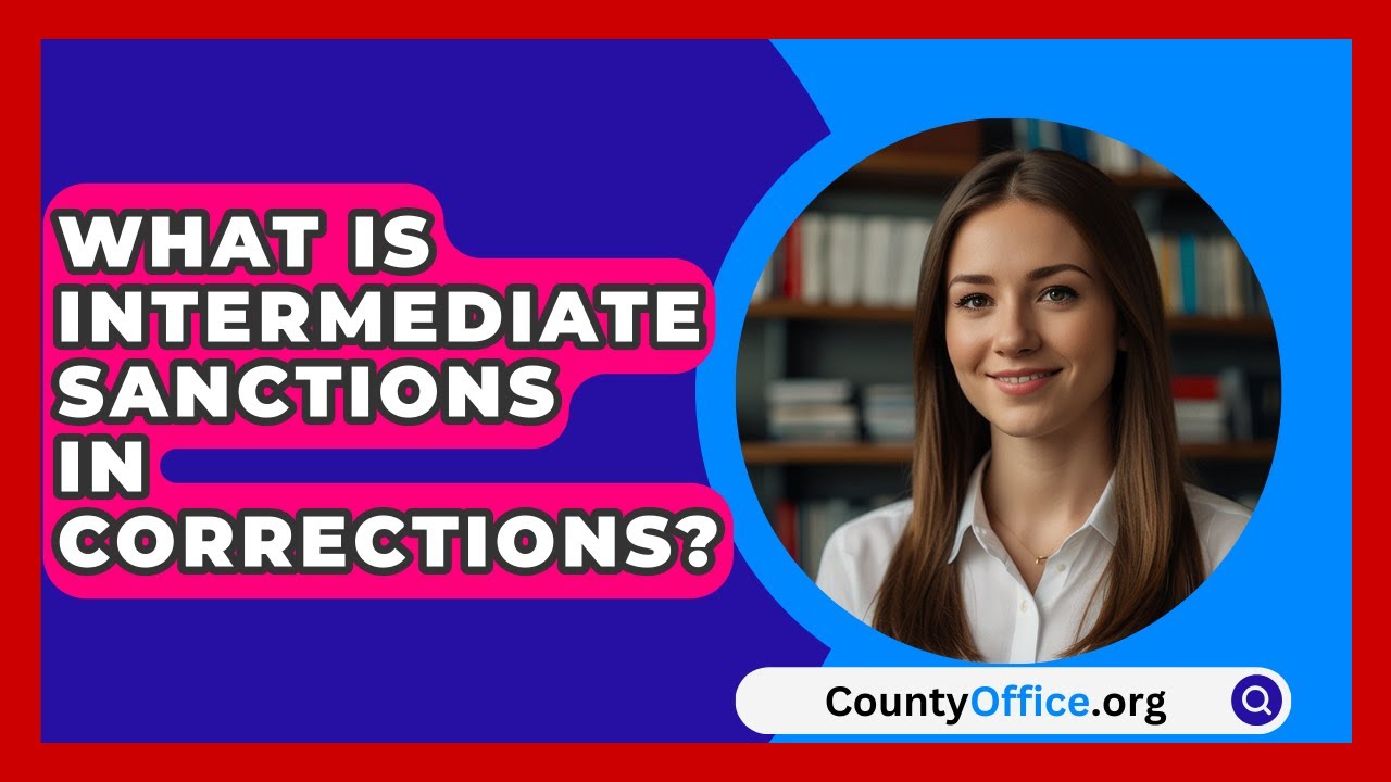 What Is Intermediate Sanctions In Corrections? - CountyOffice.org - YouTube