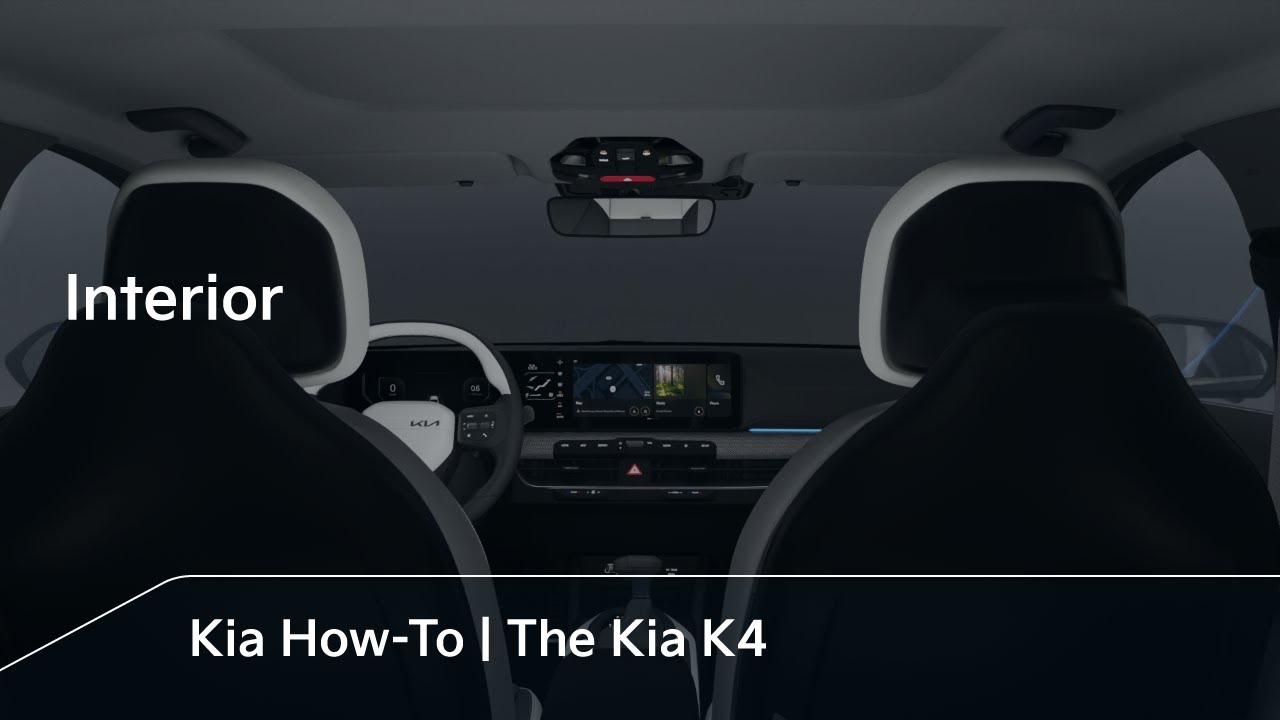 Interior | The Kia K4 - YouTube