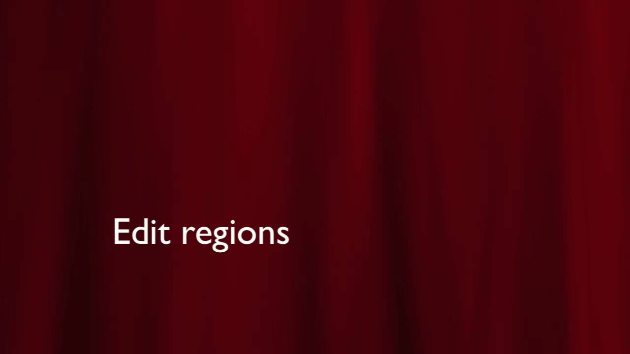 GarageBand - Edit region / Copy paste - YouTube