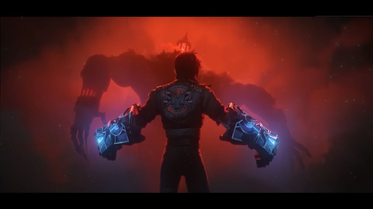 Jinx and Vi & Isha vs Warwick/Vander 「Arcane Season 2 AMV」Outcast - YouTube