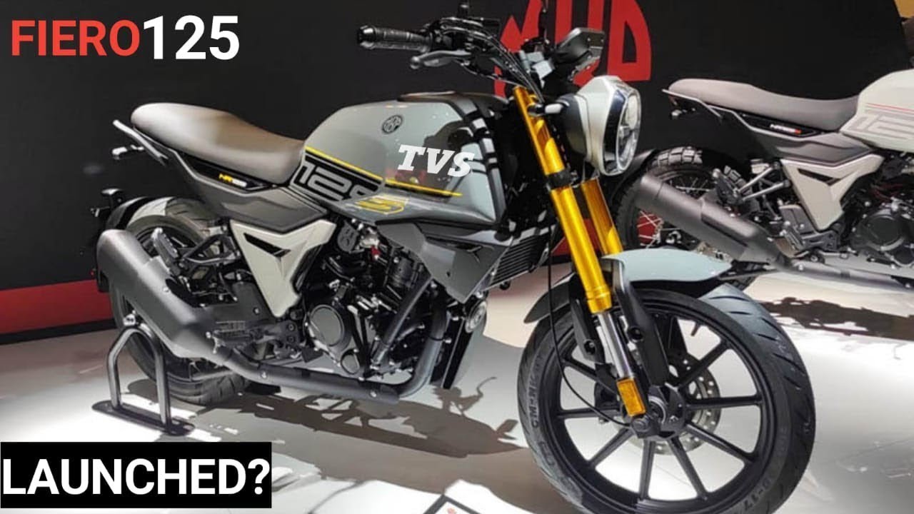 2023 New TVS Fiero 125 Launched in india| Price 80k & Stunning Look| More Features TVS Fiero 125 ...