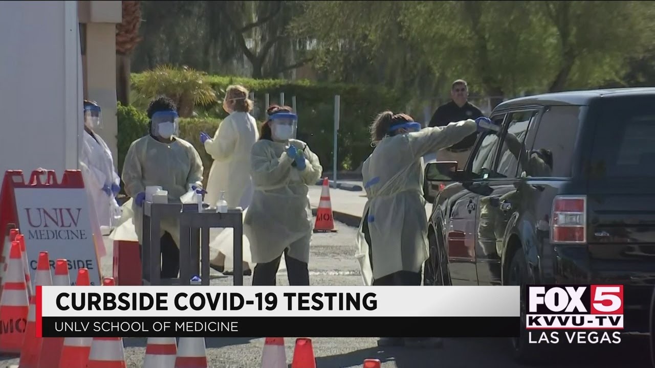 UNLV Medicine doing curbside testing by appointment - YouTube