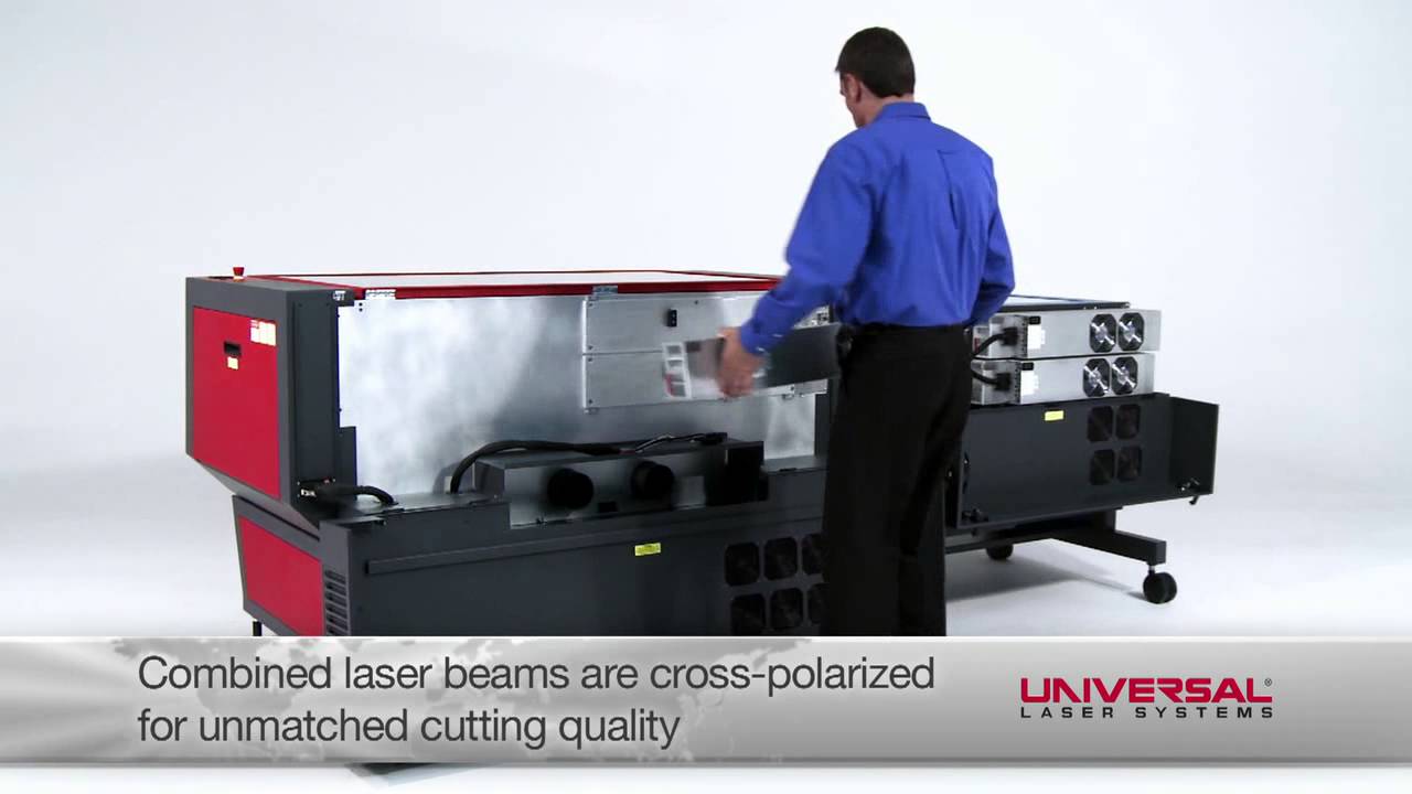 UNIVERSAL LASER SYSTEMS MEXICO DUAL LASER - YouTube