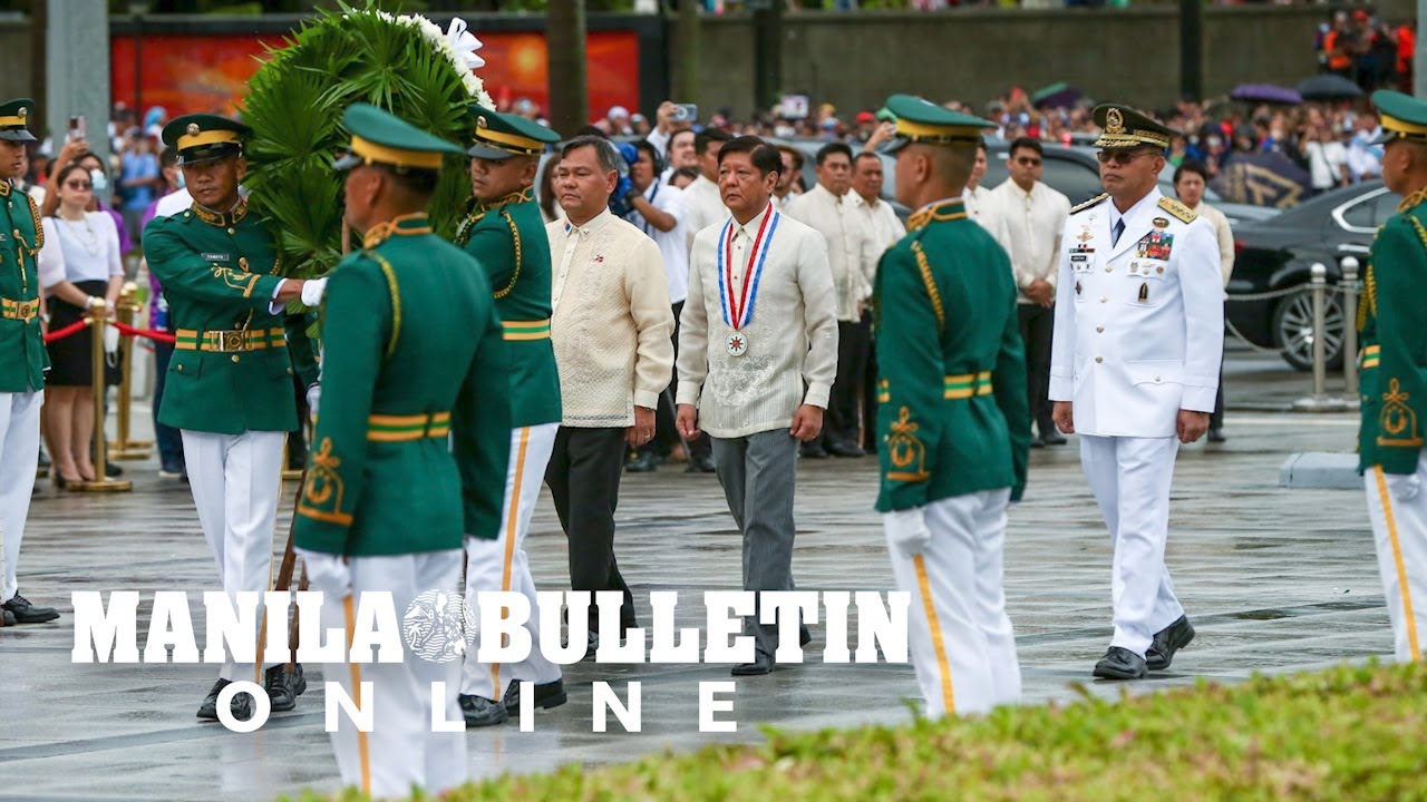 Marcos leads flag raising, wreath-laying during PH Independence Day ...