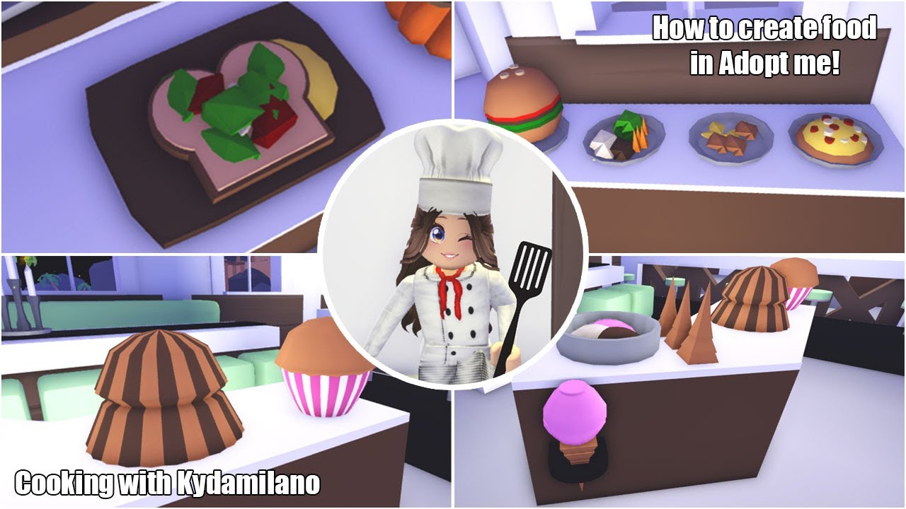 Making delicious FOOD in the NEW Sandbox Island Update! Adopt me! - YouTube