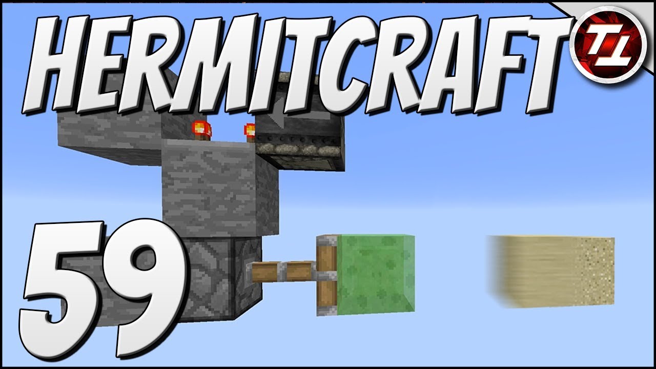 Hermitcraft V: #59 - Infinite Sand Launcher?! - YouTube